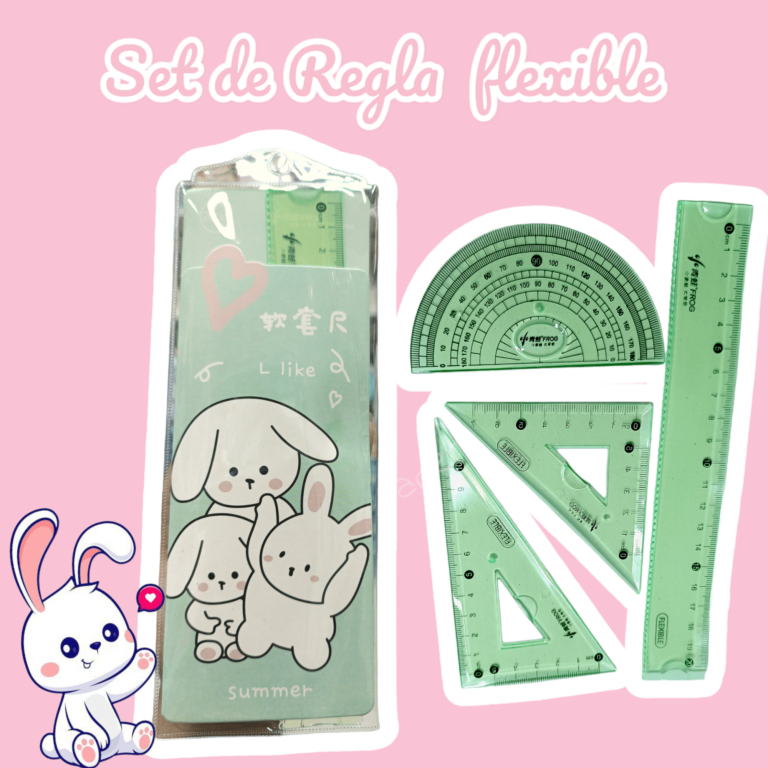 Regla Flexible Kawaii – ESTACIÓN KAWAII